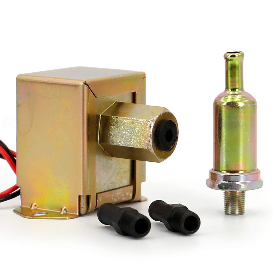 Electric Fuel Pump Universal 2.5-4 PSI Inline Fuel Pump Heavy Duty Low