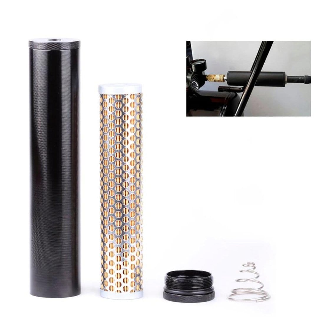 Aluminum New Fuel Filter Suit for Napa 4003 WIX 24003 1/2"-28 Turbo Ai